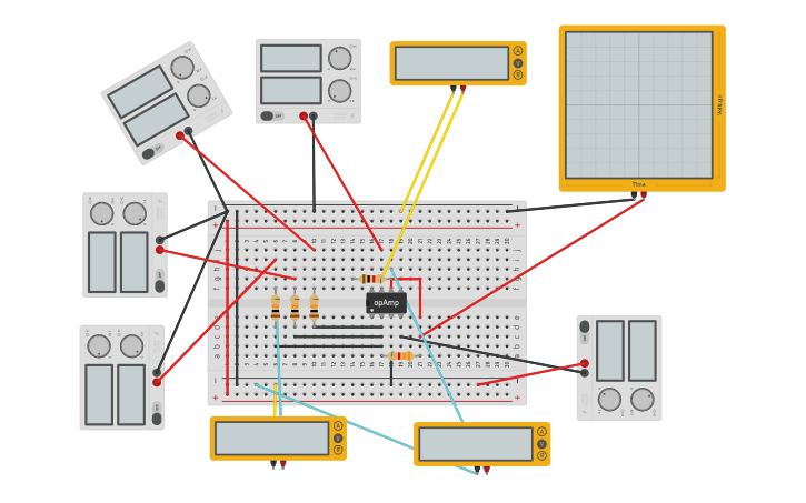 Circuit design practica 5 - Tinkercad