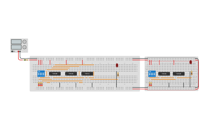 Circuit design Laboratory Experiment 6 | Tinkercad