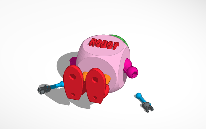 3D design APSSS Robot Mr. Chim - Tinkercad