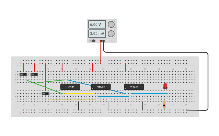 Circuit Design Exp3 Function Using Sop Tinkercad