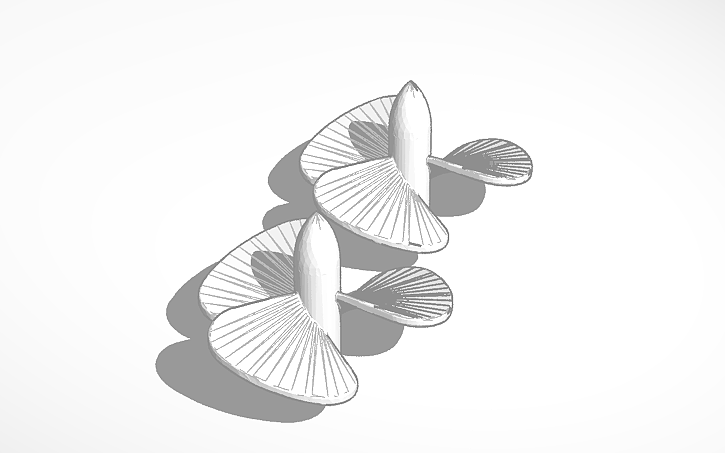 3D design 3 prong propeller for boat - Tinkercad