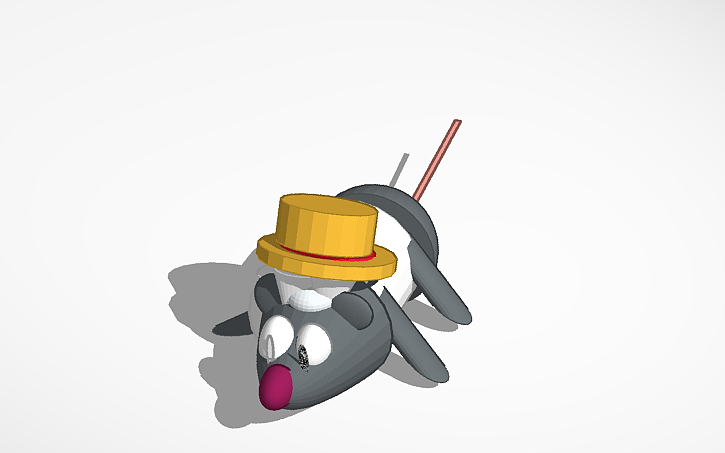 3D design gear 5 rat - Tinkercad