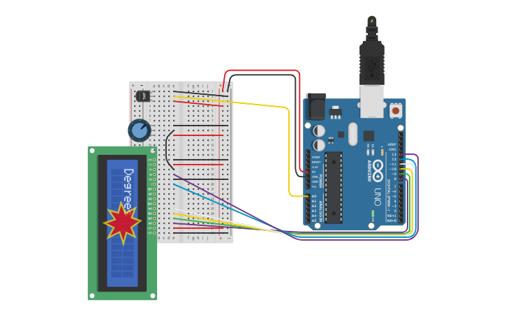 Circuit design Circuit 4B - Tinkercad