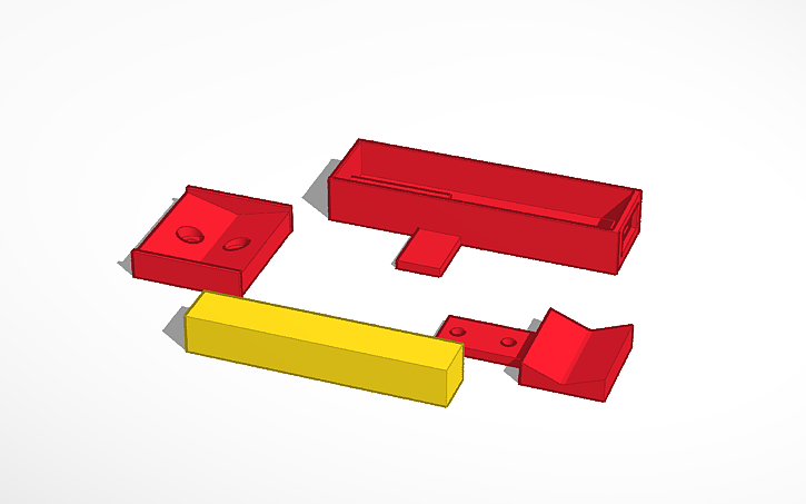 3D design Load Cell Bracket - Tinkercad