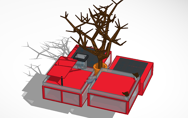 3D design TRP Tree House | Tinkercad