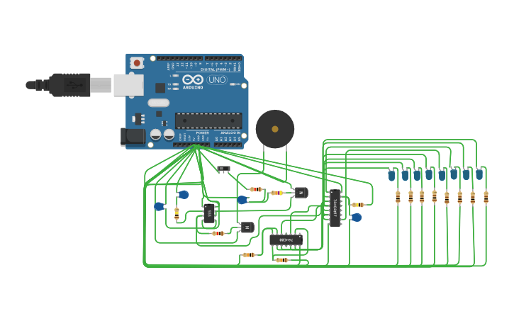 Circuit design Summative | Tinkercad Circuit design Summative | Tinkercad