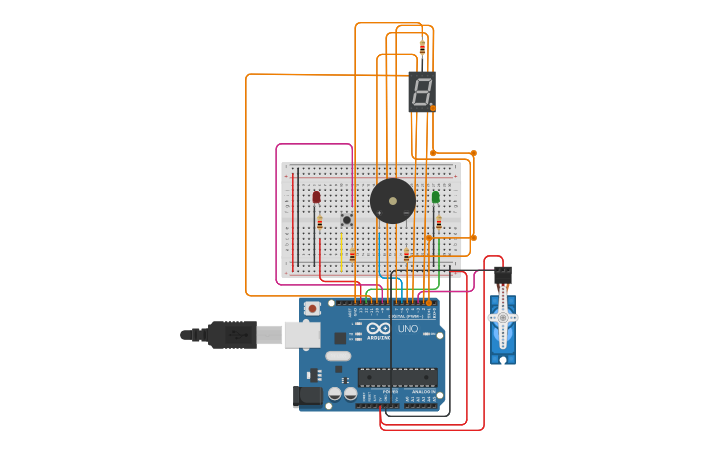 Circuit design midterm - Tinkercad