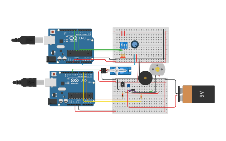 Circuit design MIDTERM EXAM | Tinkercad