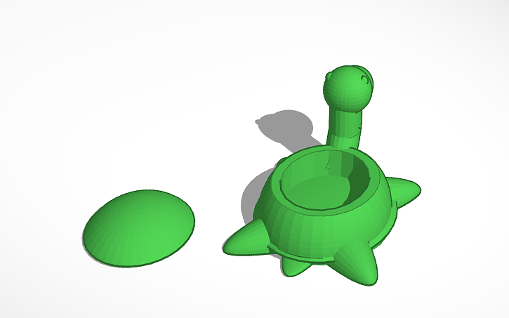 3D design Turtle Box | Tinkercad