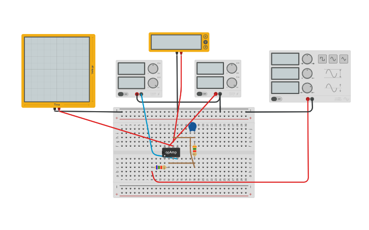 Circuit design Non-Inverting Active Low Pass Filter - Tinkercad Circuit design Non-Inverting Active Low Pass Filter - Tinkercad