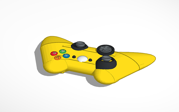 3D design Copy of Xbox Controller - Tinkercad