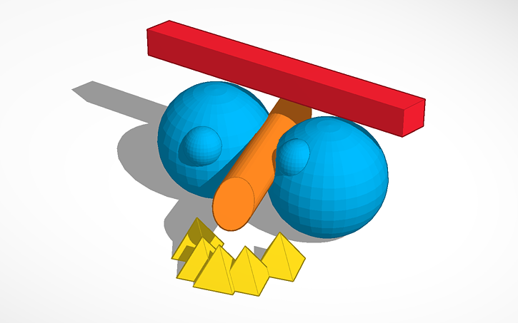 3D design Weird Face | Tinkercad