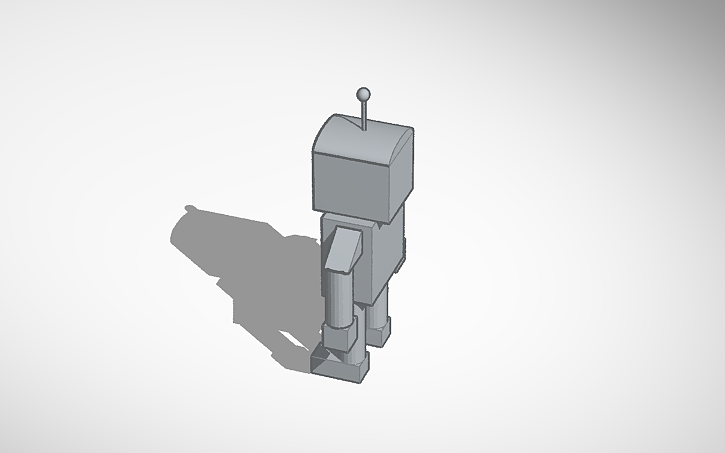 3d Design Robot Tinkercad