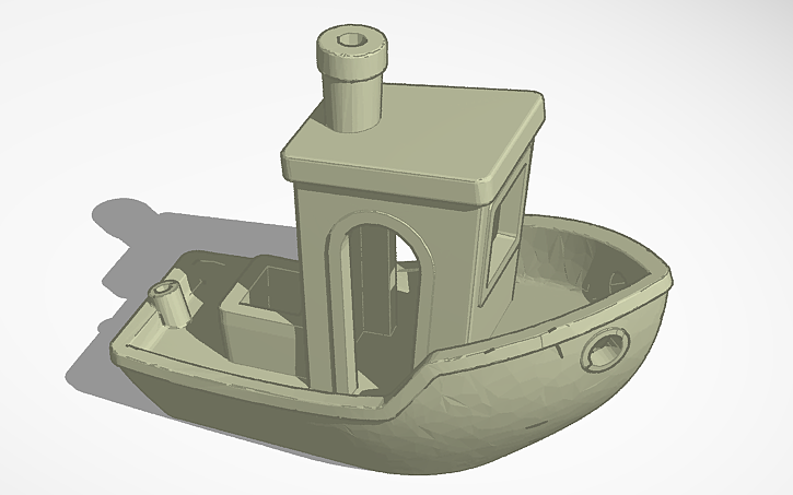 3D design Benchy-Boat-Hull - Tinkercad