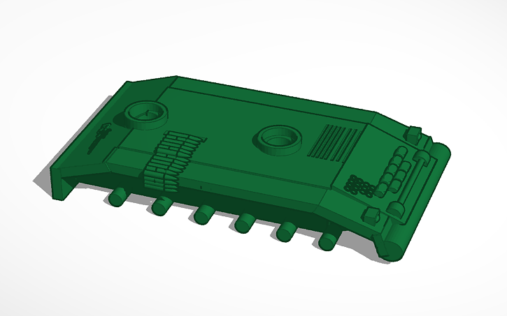 3D design tank - Tinkercad