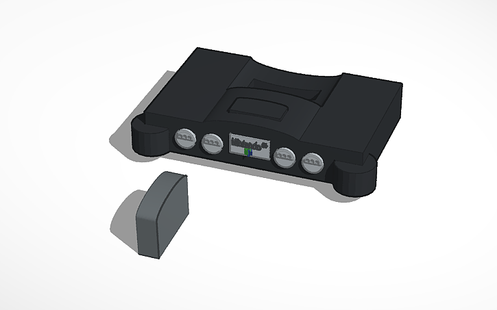 3D design Nintendo 64 - Tinkercad
