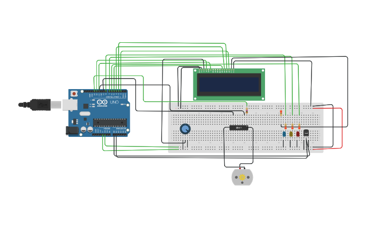 Circuit design Copy of IOT AE 2 Weather Monitoring System - Tinkercad