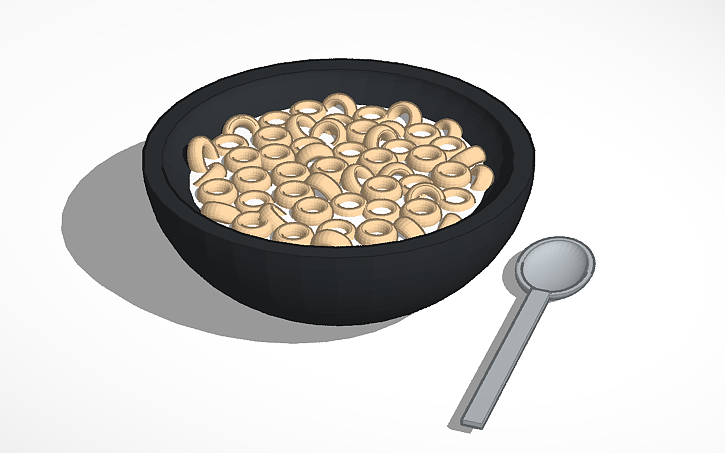 3D design 3D Ceral Bowl | Tinkercad