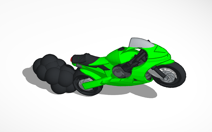 3D design Motorcycle | Tinkercad