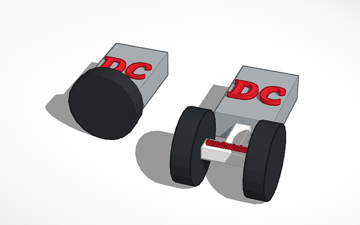3D design DC motors - Tinkercad