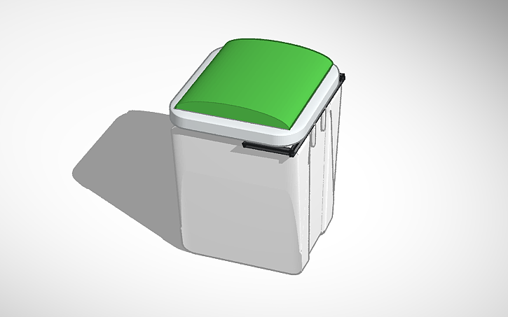 3D design Copy of Copy of 3D Smart Trashbin - Tinkercad