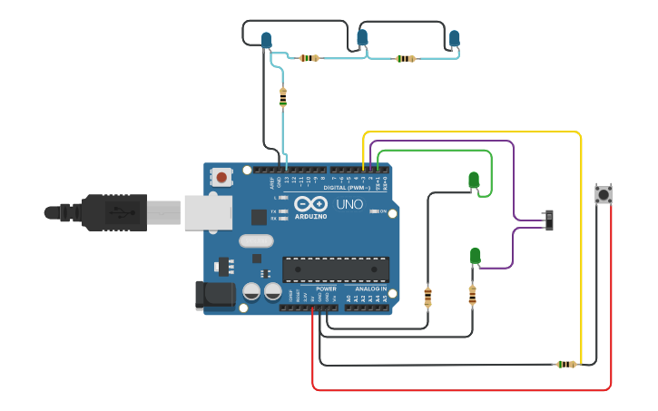Circuit design IoT - Assignment 1 | Tinkercad