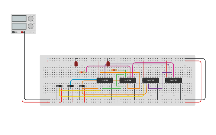 Circuit design Problem solution Lab-4 | Tinkercad