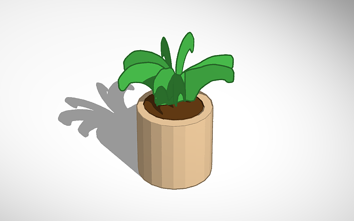 3D design Plant - Tinkercad