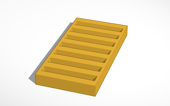 3D design GRID FLOOR - Tinkercad