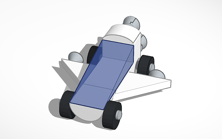 3D design Flying Car - Tinkercad