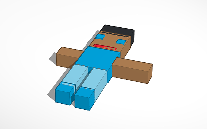 3D design Little person -minecraft/ cartoon | Tinkercad