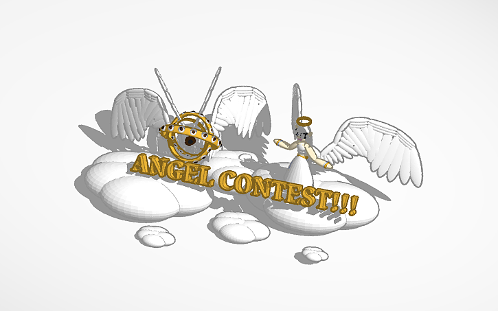 3D design angel contest | Tinkercad