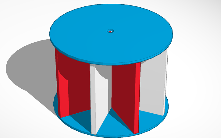 3D design Water Turbine William Tree - Tinkercad