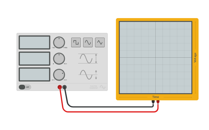 Circuit design Function Generator - Tinkercad