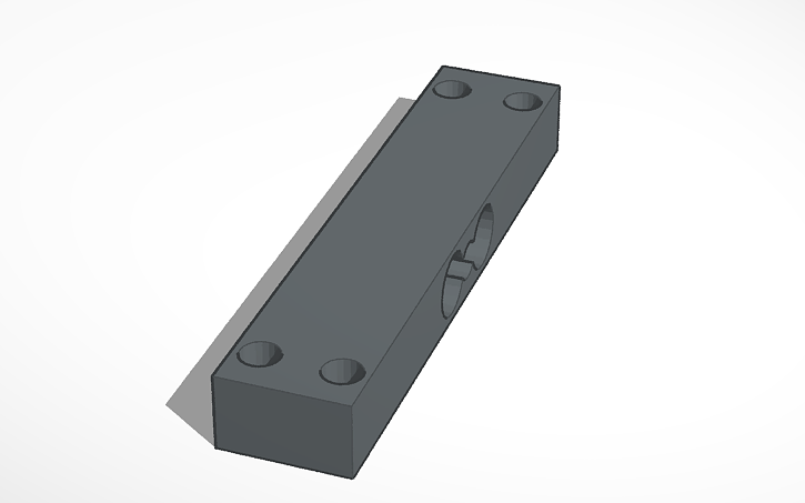 3D design load cell 1kg - Tinkercad