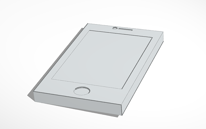 3D design iphone | Tinkercad
