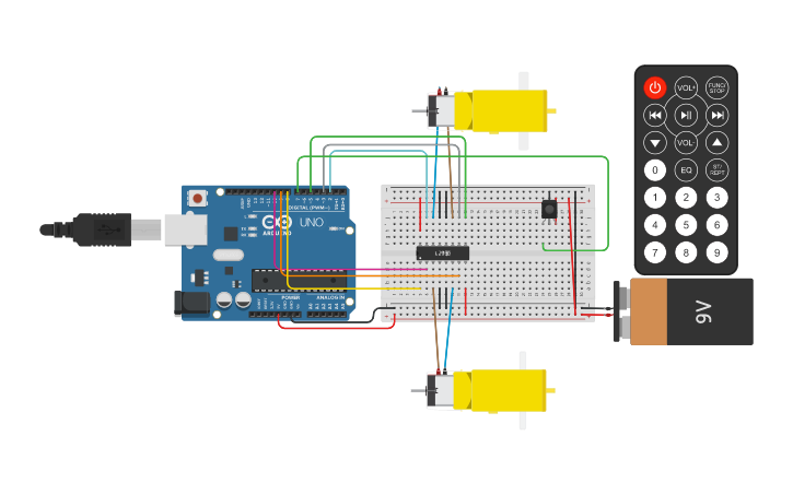 Circuit design Desafio 1 semana 4 | Tinkercad