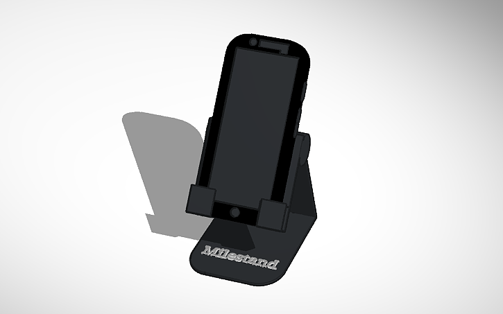 3D design Phone Stand | Tinkercad