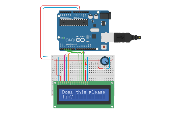 Potentiometer Tinkercad