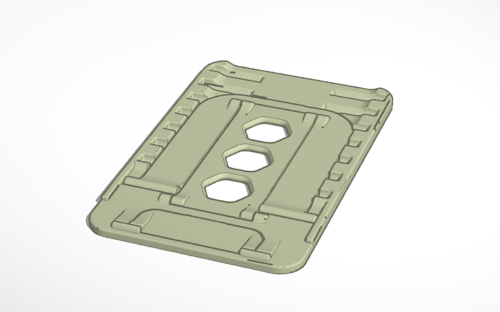 3D design smart wallet - Tinkercad