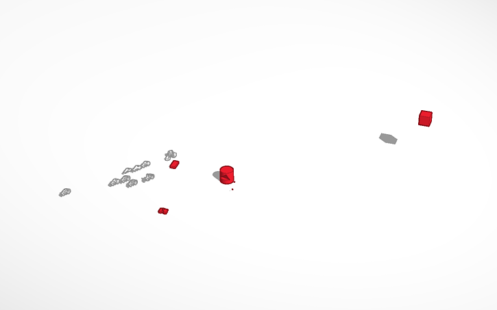 3D design Cut out triangle prism - Tinkercad