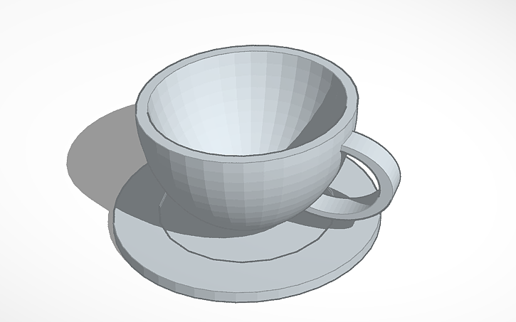 3D design Cups - Tinkercad