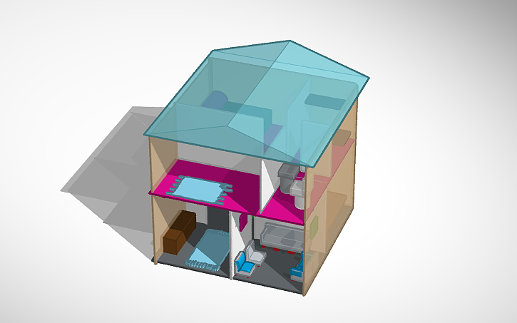3D design A House | Tinkercad