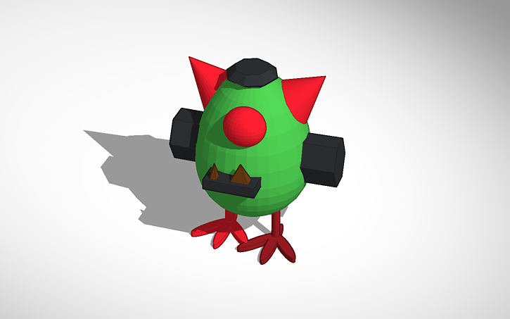 3D design monster - Tinkercad