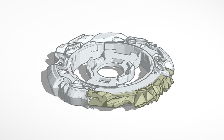 3D design leftburst gt bey - Tinkercad