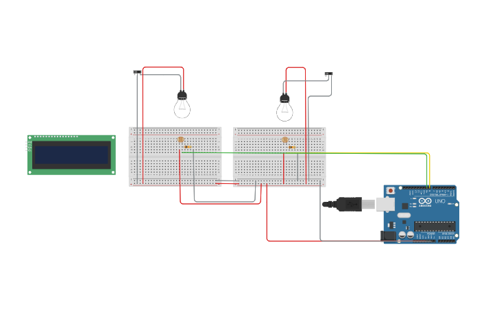 Circuit design Código de Programação - Tinkercad