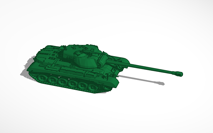 3D design Nazis Tank - Tinkercad