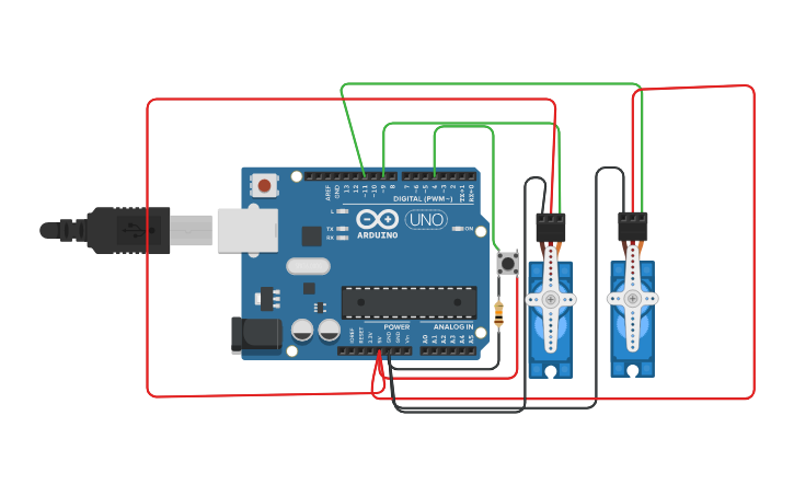 Circuit design 1000% | Tinkercad