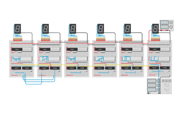 Circuit design Circuito Relógio ED3 | Tinkercad