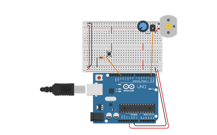 Circuit design cooler - Tinkercad